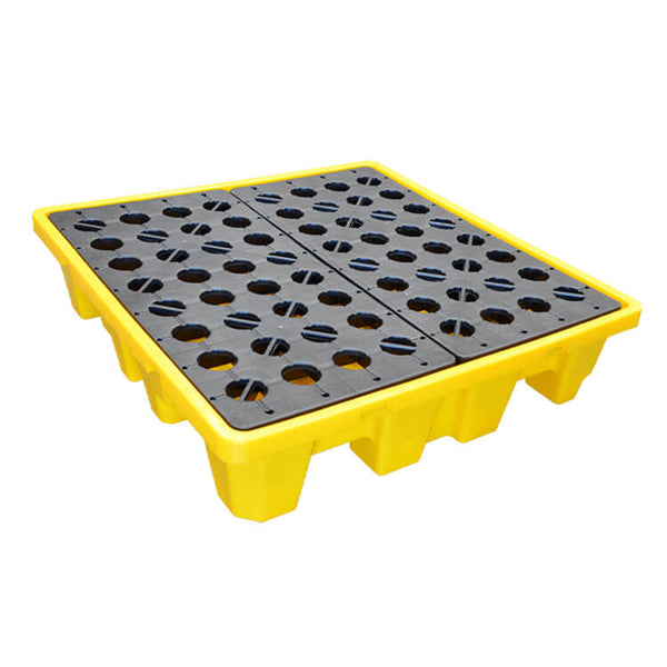 Low Profile Spill Containment Pallet, 4 drum – Advance Fluid Control